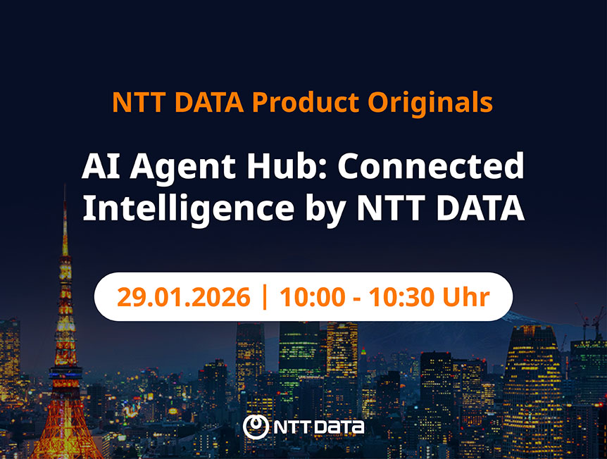Im Expert Talk: AI Agent Hub - Connected Intelligence by NTT DATA